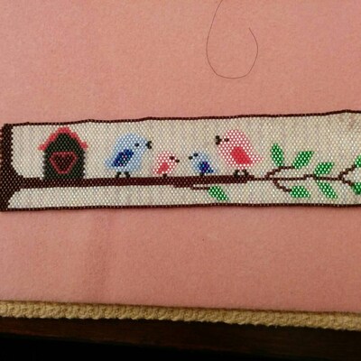 Cross in Teal and Copper Brick Stitch and Peyote Patterns 2 PDF ...