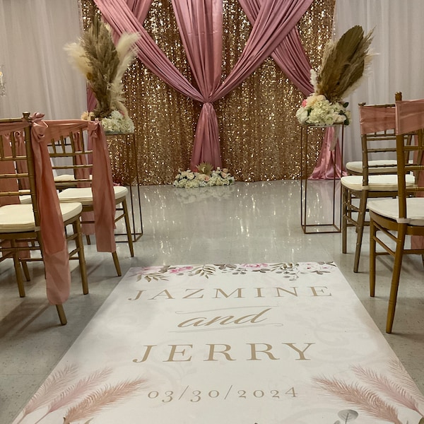 Wedding Retractable Banner Welcome Large Photo Roll Up, Custom Logo ...