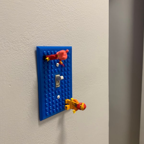 Lightswitch Cover (single), COMPATIBLE With Lego - Multiple Colors ...
