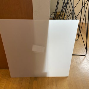 HDPE Plastic Sheet - Flexible - 1/16" (.060") Thick - Translucent - 24 ...