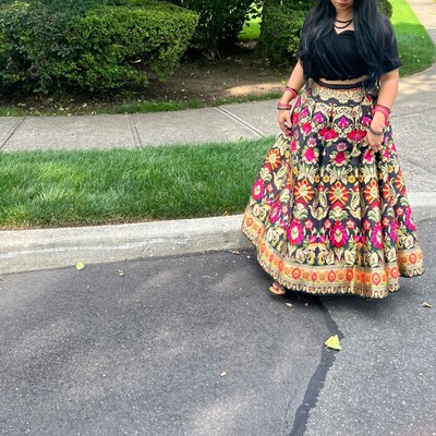 Deep Pink Lehenga Choli Designer Wedding Party Wear Ghaghra - Etsy