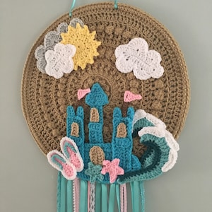 Crochet Pattern INSTANT DOWNLOAD Crochet Sand Castle Crochet Beach ...