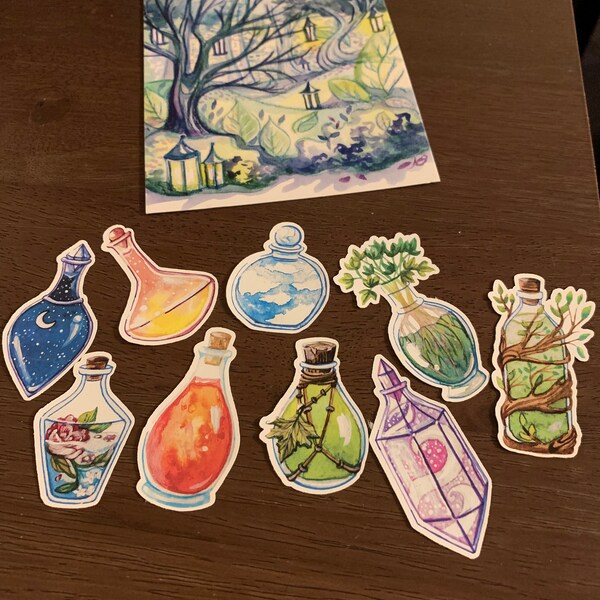 Tree Spell Card Printable and Fillable Template- Digital Download for ...