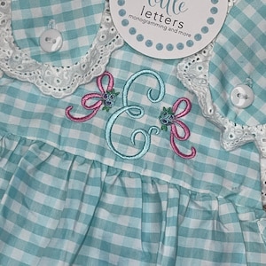 Side Bow Floral Machine Embroidery Design - Etsy