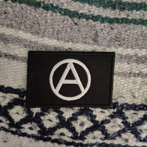 Queer Pride Flag Embroidered Patch. Iron On, Velcro or Sew on Options ...