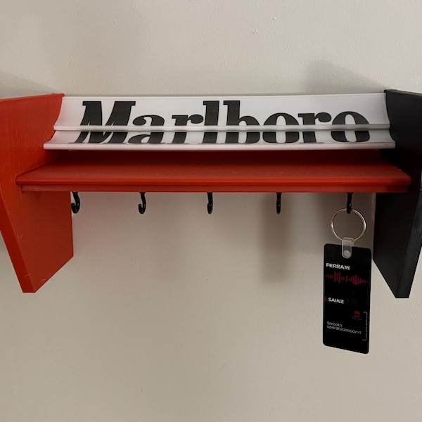 F1 Key Holder Decrotive, MP4/4 Inspired Design VINTAGE - Etsy