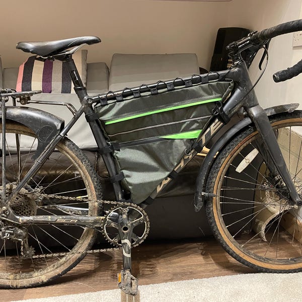 4-set Handlebar Cycling Bag+ Frame Bag+ Full Frame Bag+small Bike Bag ...