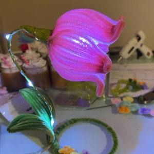 Pipe Cleaner Bunny Charm, Cute Keyring/ Bag Decoration, Little Fluffy ...