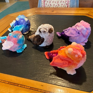 Cockatrice Chick Plushie Pattern PDF Cute Stuffed Animal Bird Sewing ...