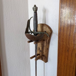 Rapier Specific Vertical Sword Display - Etsy