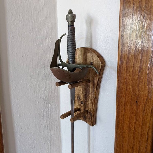 Rapier Specific Vertical Sword Display - Etsy