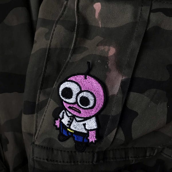 Smiling Friends Charlie and Pim Mini Iron-on Embroidery Patches - Etsy