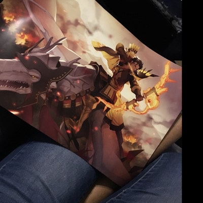 Barbarossa Claude Fire Emblem Three Houses Poster - Etsy