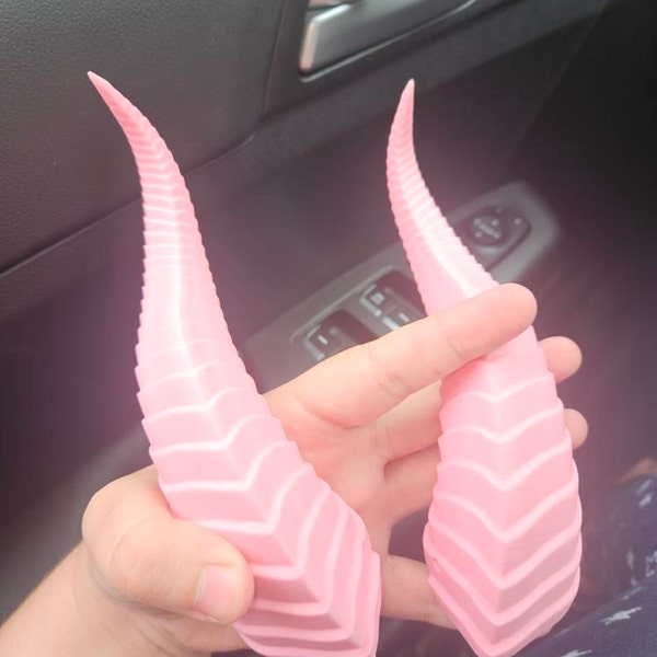 Dragon Horns for Headset 3D Printed Horns for Headphones Satyr Horn ...