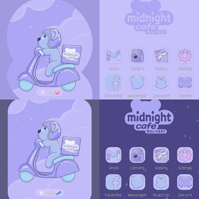 Y2K Aesthetic Icon Pack for Ios, Android & Tablet Wallpapers Widgets ...