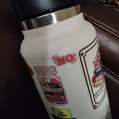 Small Pink No Mini Stickers Waterproof Waterbottle Stickers - Etsy