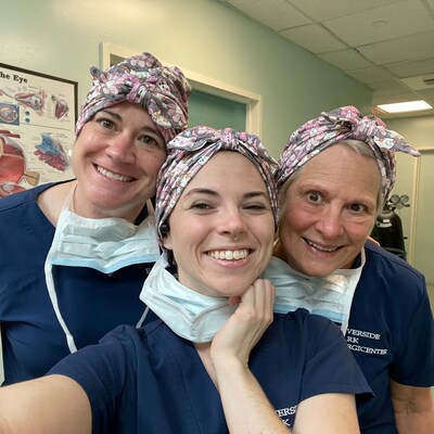 Rosie Riv Ghouls Wanna Have Fun Stretch Scrub Cap Stretchy Scrub Hat ...