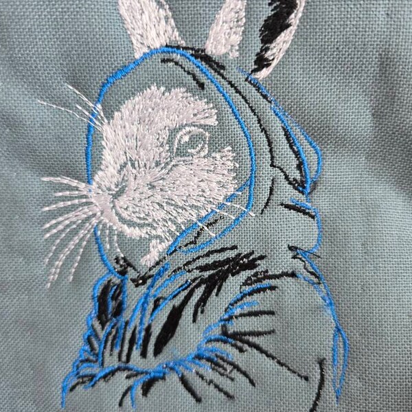 Majestic Bengal Tiger Embroidery Design - Regal Feline Gaze PES File ...