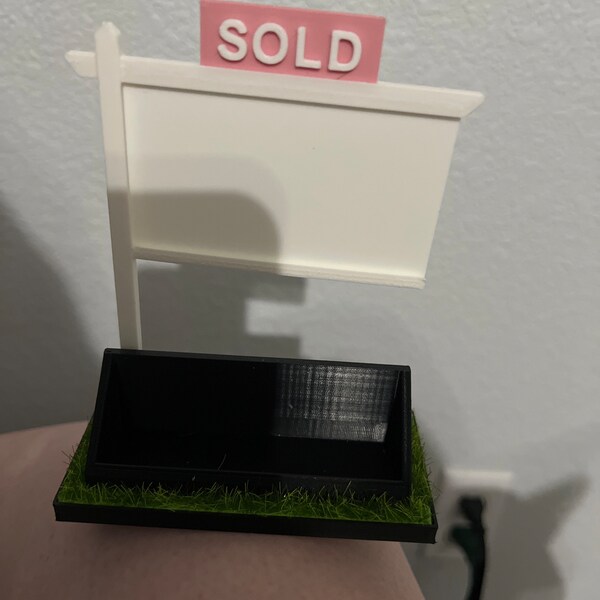 Realtor Business Card Holder | 3D Printed Open House Display - Etsy