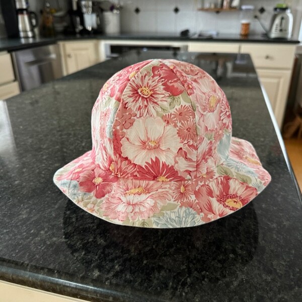 Sun Hat Pattern Baby Toddler Children - Reversible - PDF Sewing Pattern ...
