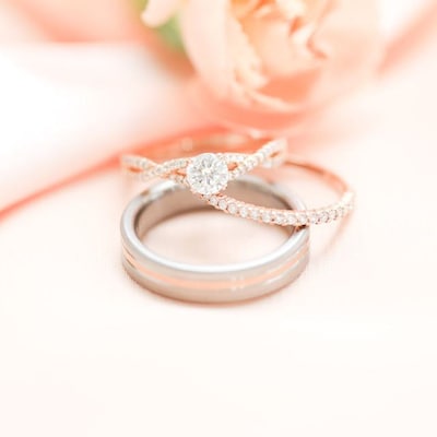 Saw Cut Titanium Wedding Ring - Etsy