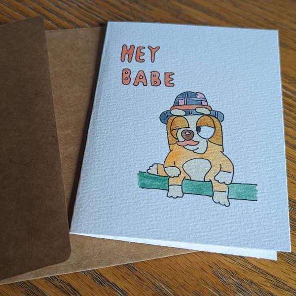 Watercolor BLUEY FAMILY Portrait Bluey Painting - Etsy