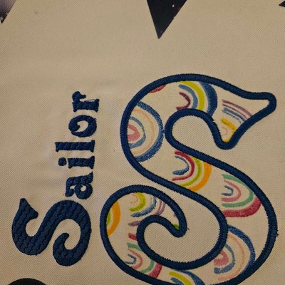 Blake Filled Embroidery Font Set 1 1.5 2 3 11 Formats PES DST BX Fonts ...