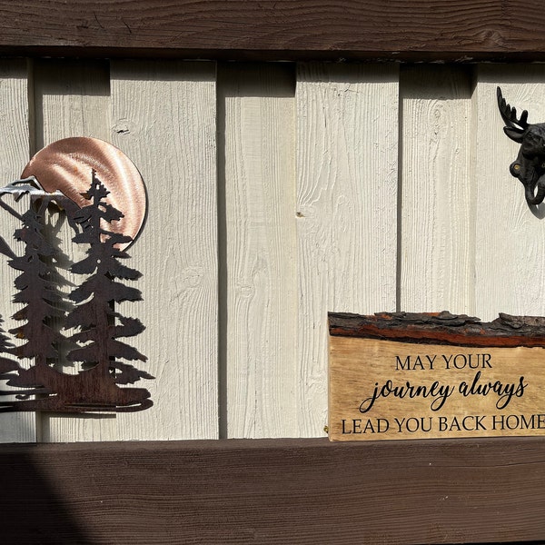 Highland Cow Art, Ranch Art, Rustic Highland Cow, Highland Shag, Metal ...