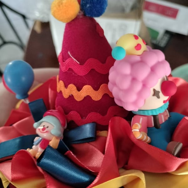 Circus Clown Accessory Set, Blue Red Yellow With Battery and Lights ...