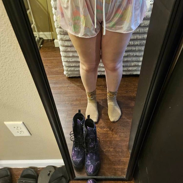 Dreamy Pink Flowy Shorts | Candycore Soft Pastel Alt Clothing, Y2K ...