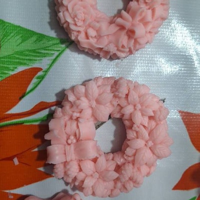 Moon Cake Round Shape Design Mold Embroidery Pattern Soap - Etsy