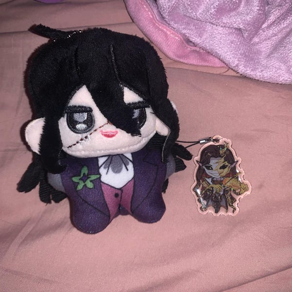Identity V Hunter Phone Charms | Idv 2” Double-sided Glitter Epoxy Mini ...
