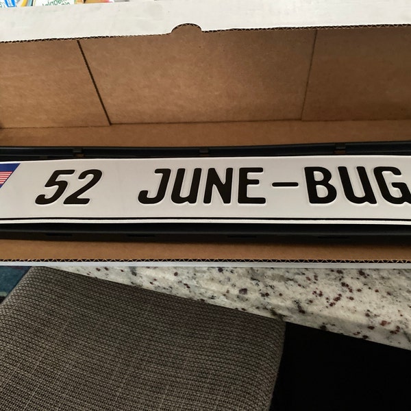 Embossed EEC German License Plate - Etsy