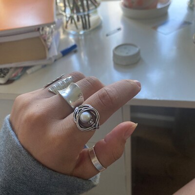 80's Sterling Coral Pyrite Art Deco Style Figure 8 Bling - Etsy