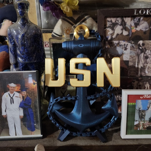 Custom 3D Printed Navy Command Master Chief / Command Senior Chief ...