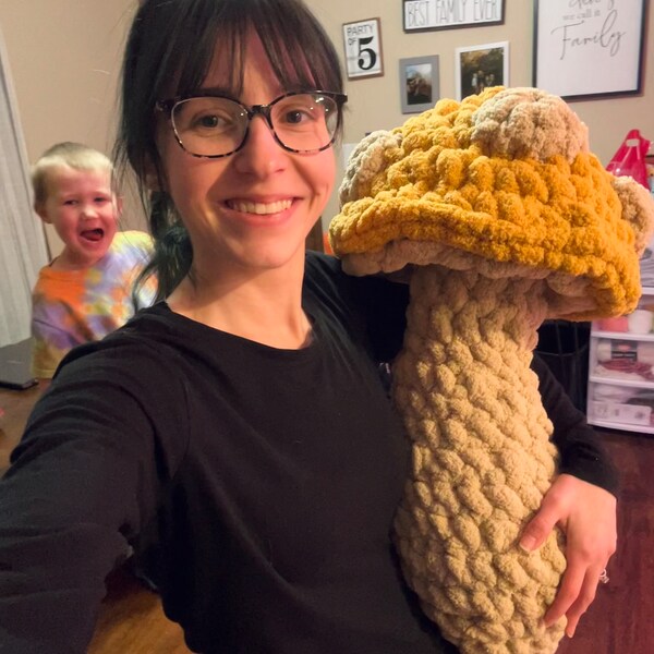 Crochet Mushroom Pattern - Amigurumi Mushroom Pillow/stuffy - Etsy