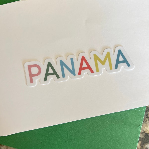 Panama Y Amigos Sticker Sheet - Etsy