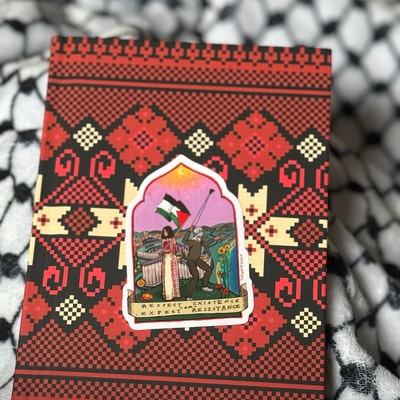 Keffiyeh Sticker Vinyl, Waterproof, 3 Inches Palestine Sticker - Etsy