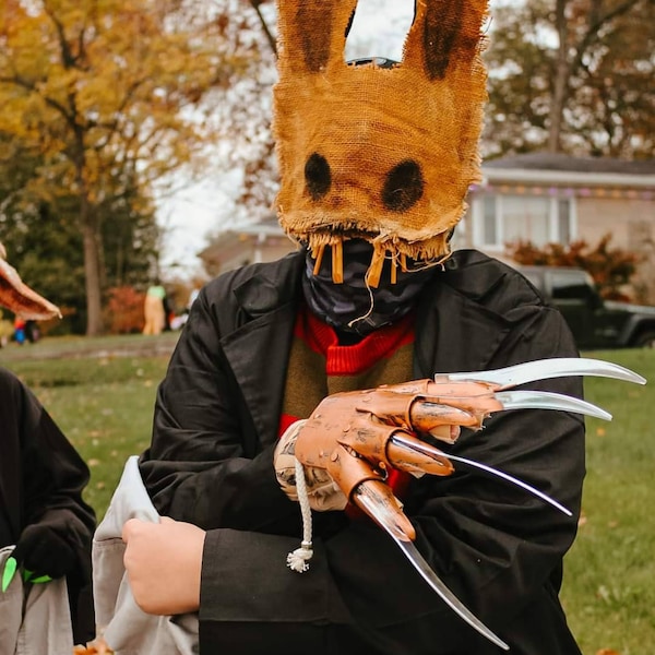 Cajun Mardi Gras Mask Masquerade Carnival Costume Chicken Chase Outfit ...