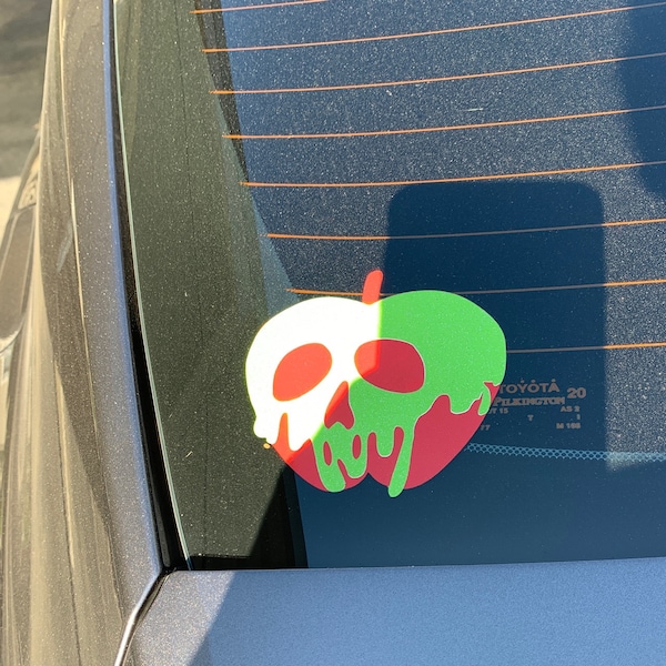 Poison Apple Decal / Poison Apple Sticker / Apple Decal / Decals for ...