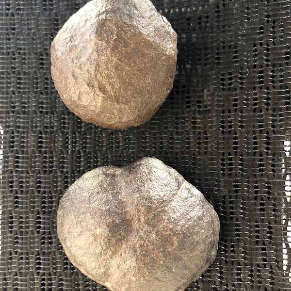 Moqui Marbles, Set-of-2, Shaman Stones, Moki Balls, Sandstone, Iron ...
