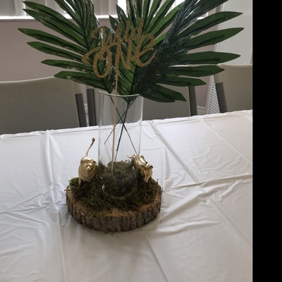 3 Wild One Birthday Glitter Centerpieces First Birthday - Etsy