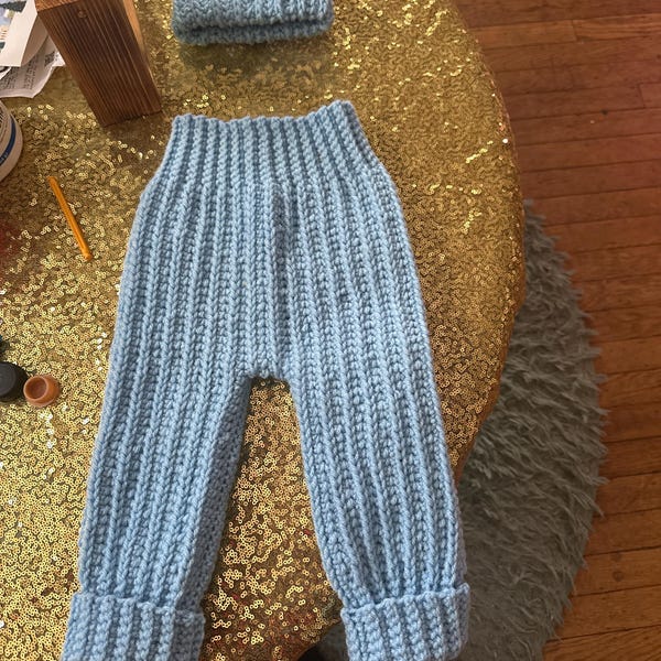 CROCHET PATTERN + VIDEO Easy Crochet Baby Pants Pattern + Video ...