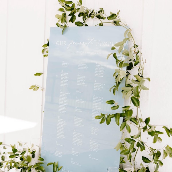 48x16x16 Acrylic Wedding Double Sign Box Stand, Seating Chart Stand - Etsy