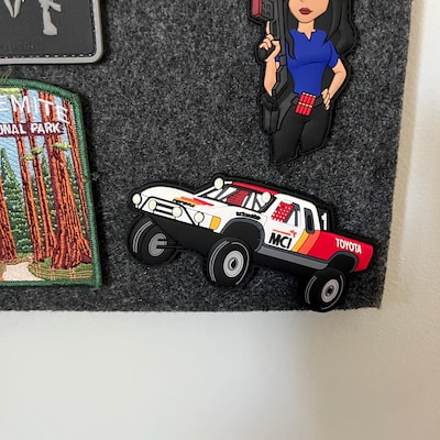 Toyota 4WD Retro Embroidered Patch - Etsy