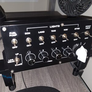 Cessna Throttle Quadrant TPM Prop Mixture Flaps Trim Controller for ...