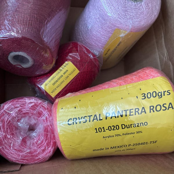 CRYSTAL [300grs] - 2 of 2 - La Pantera Rosa | Fine Mexican Crochet ...