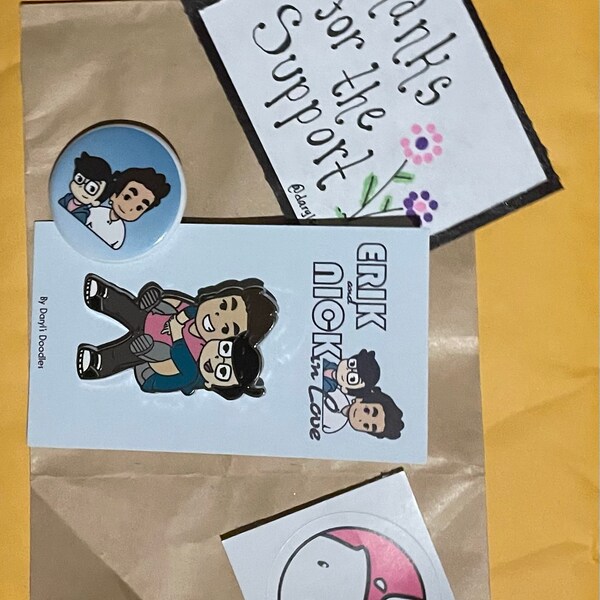 Doodle Boy & Scribble Button - Etsy