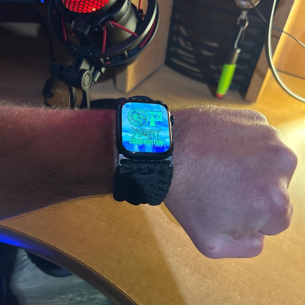 Tefeca Fortitude Series Ultra Wide Hook and Loop Band for Apple Watch ...