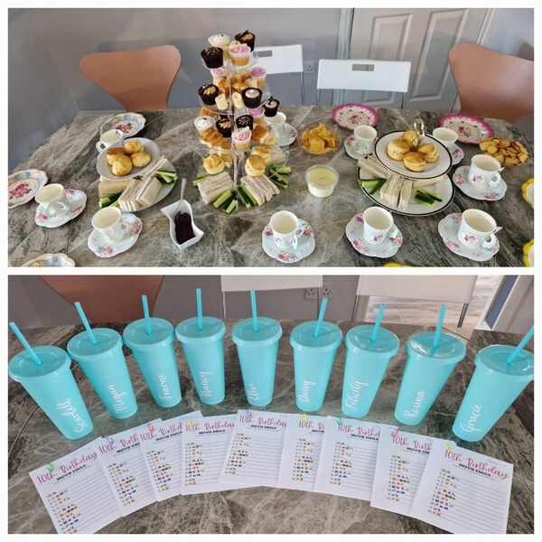 Personalised Name Cold Cup 24oz | Starbucks Cup With Lid and Straw ...